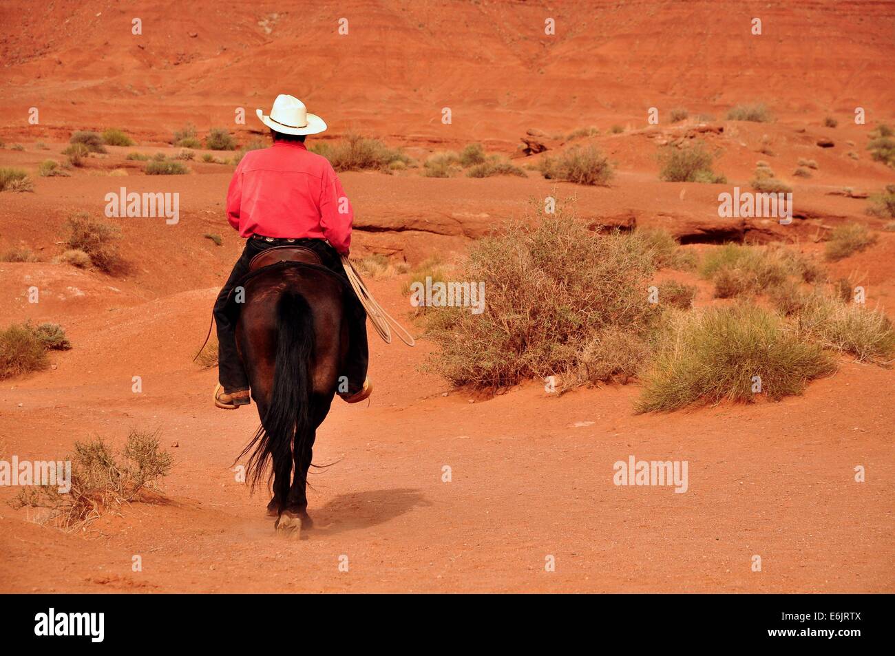 cowboy on wilde west Stock Photo - Alamy