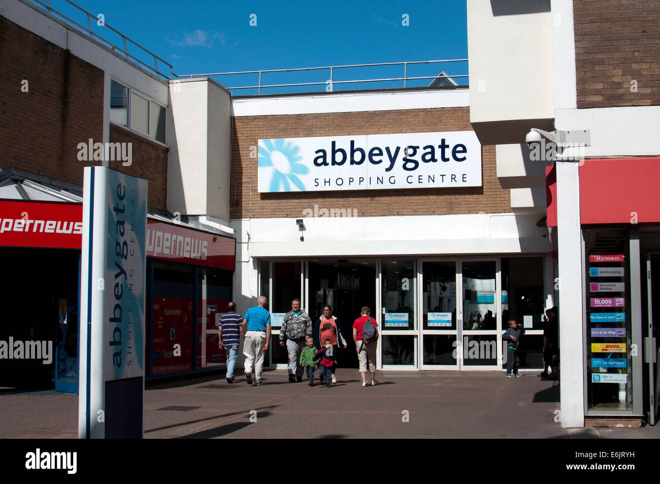 Abbeygate Shopping Centre, Nuneaton, Warwickshire, UK Stock Photo - Alamy