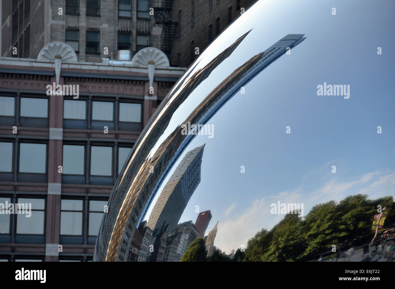 Chicago skyline dusk bean hi-res stock photography and images - Alamy