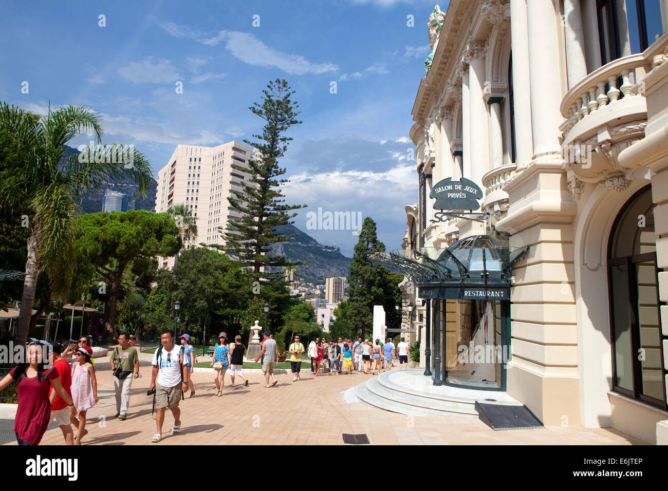 Monte Carlo an area of the Principality of Monaco Stock Photo - Alamy