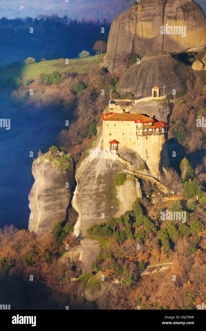 The Holy Monastery of St. Nicholas Anapausas Stock Photo - Alamy