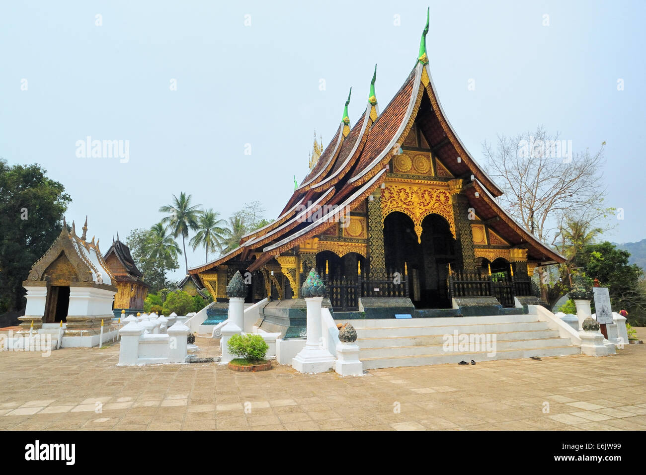 Ordination Hall, Wat Xieng Thong, Luang Prabang, Laos Stock Photo - Alamy