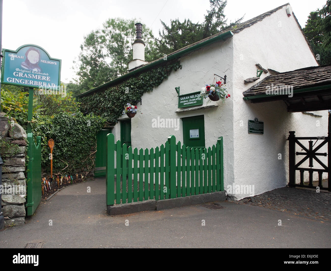 Sarah Nelson's Grasmere Gingerbread shop in the Village of Grasmere ...
