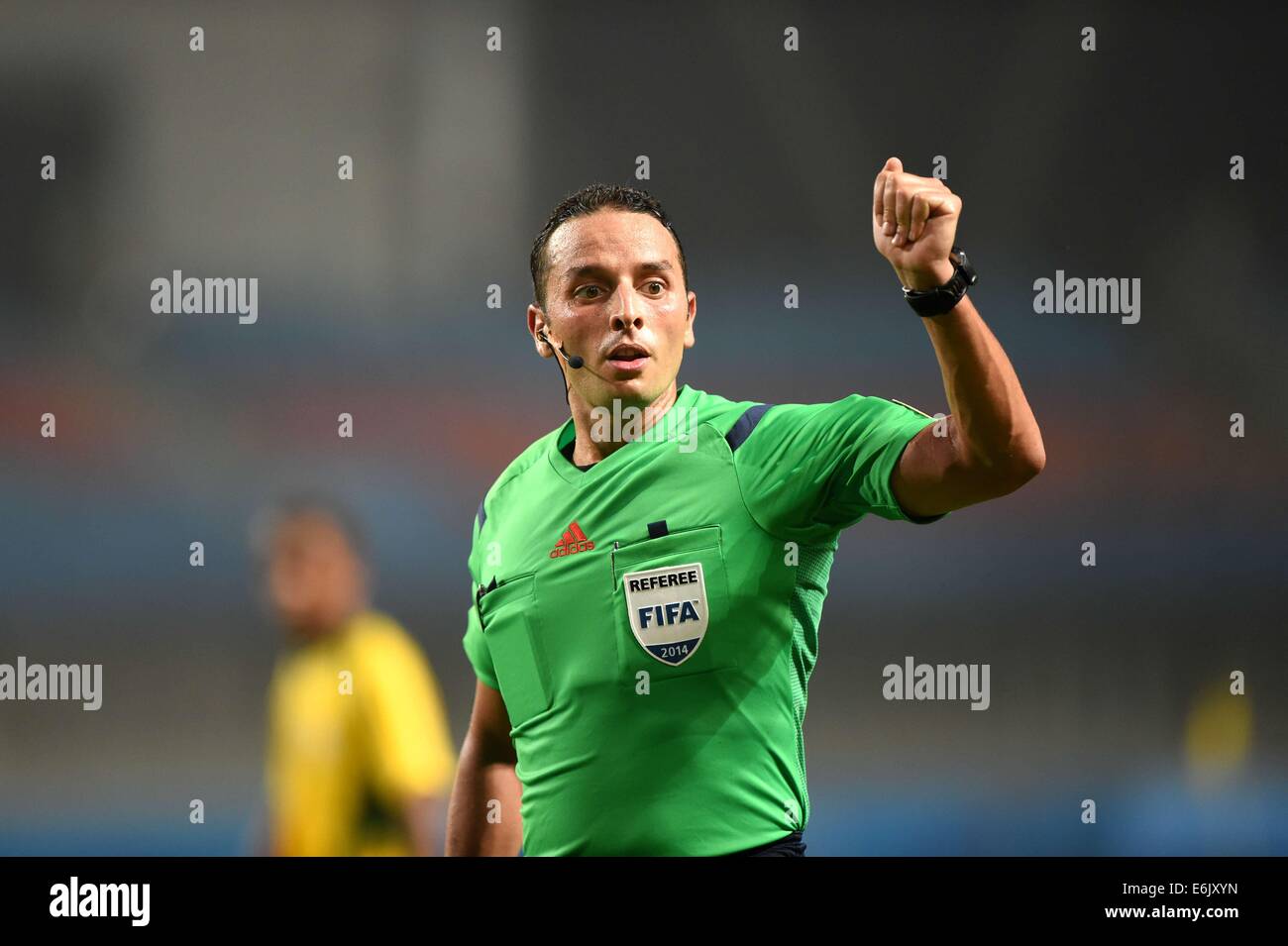 Nanjing, China's Jiangsu Province. 25th Aug, 2014. Abdelekader Zitouni ...