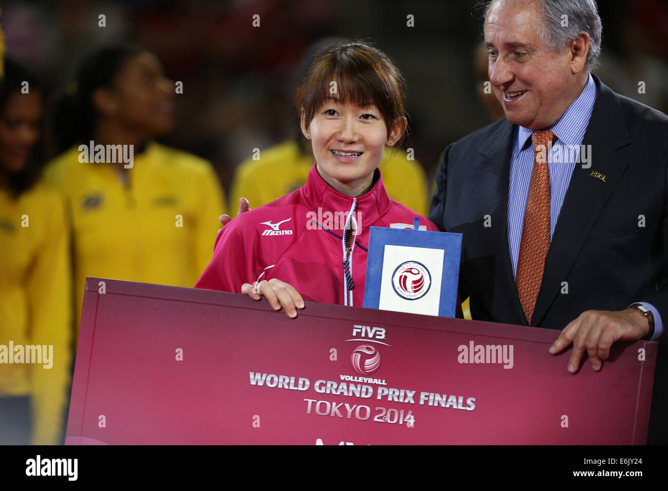 Ariake Coliseum, Tokyo, Japan. 24th Aug, 2014. Yuko Sano (JPN), AUGUST ...
