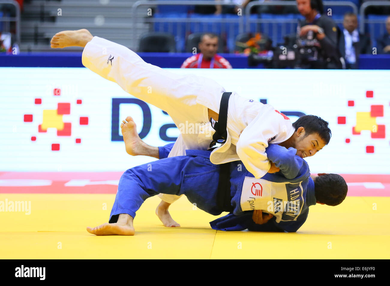 Traktor Ice Arena, Chelyabinsk, Russia. 25th Aug, 2014. Naohisa Takato ...