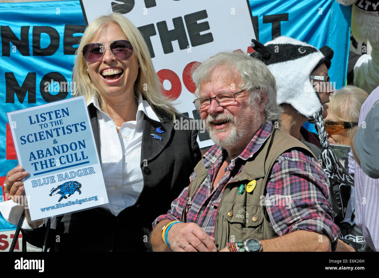 London, England, UK. Lorraine Platt MP (Conservatives against the Cull ...