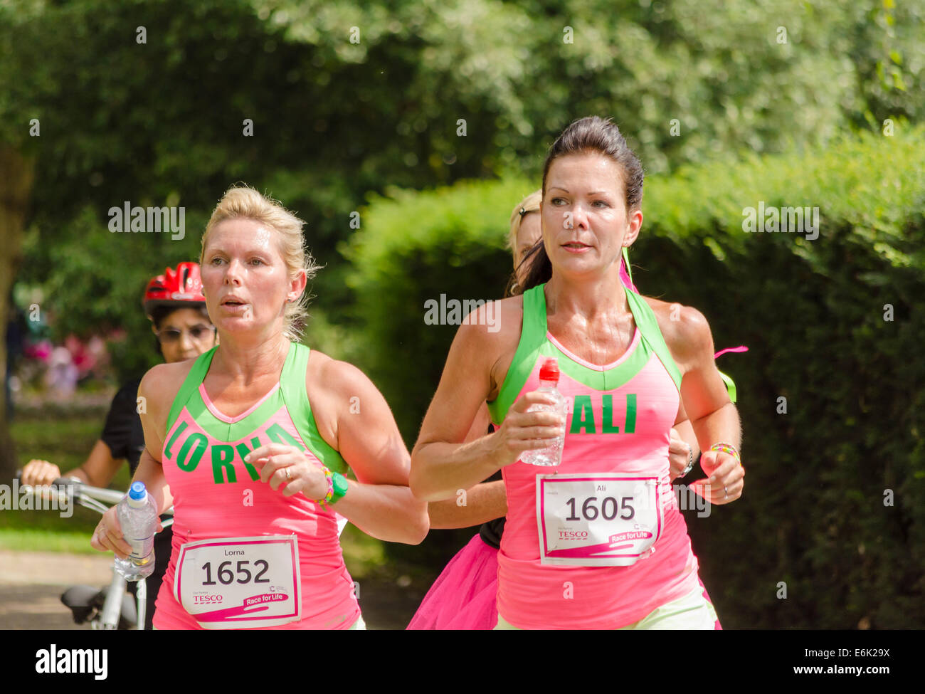 Running for her life hi-res stock photography and images - Alamy