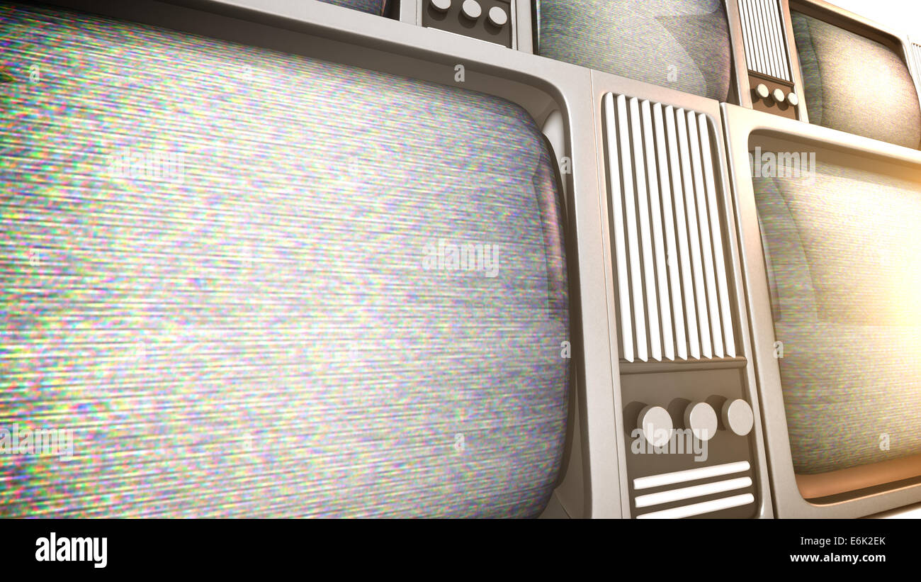 Tv static hi-res stock photography and images - Alamy