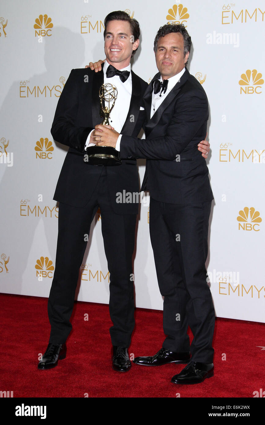 Los Angeles, California, USA. 25th Aug, 2014. Matt Bomer, Mark Ruffalo ...