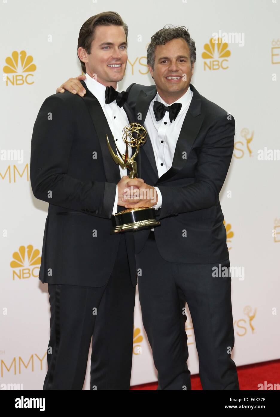 Los Angeles, CA, USA. 25th Aug, 2014. Matt Bomer, Mark Ruffalo ...