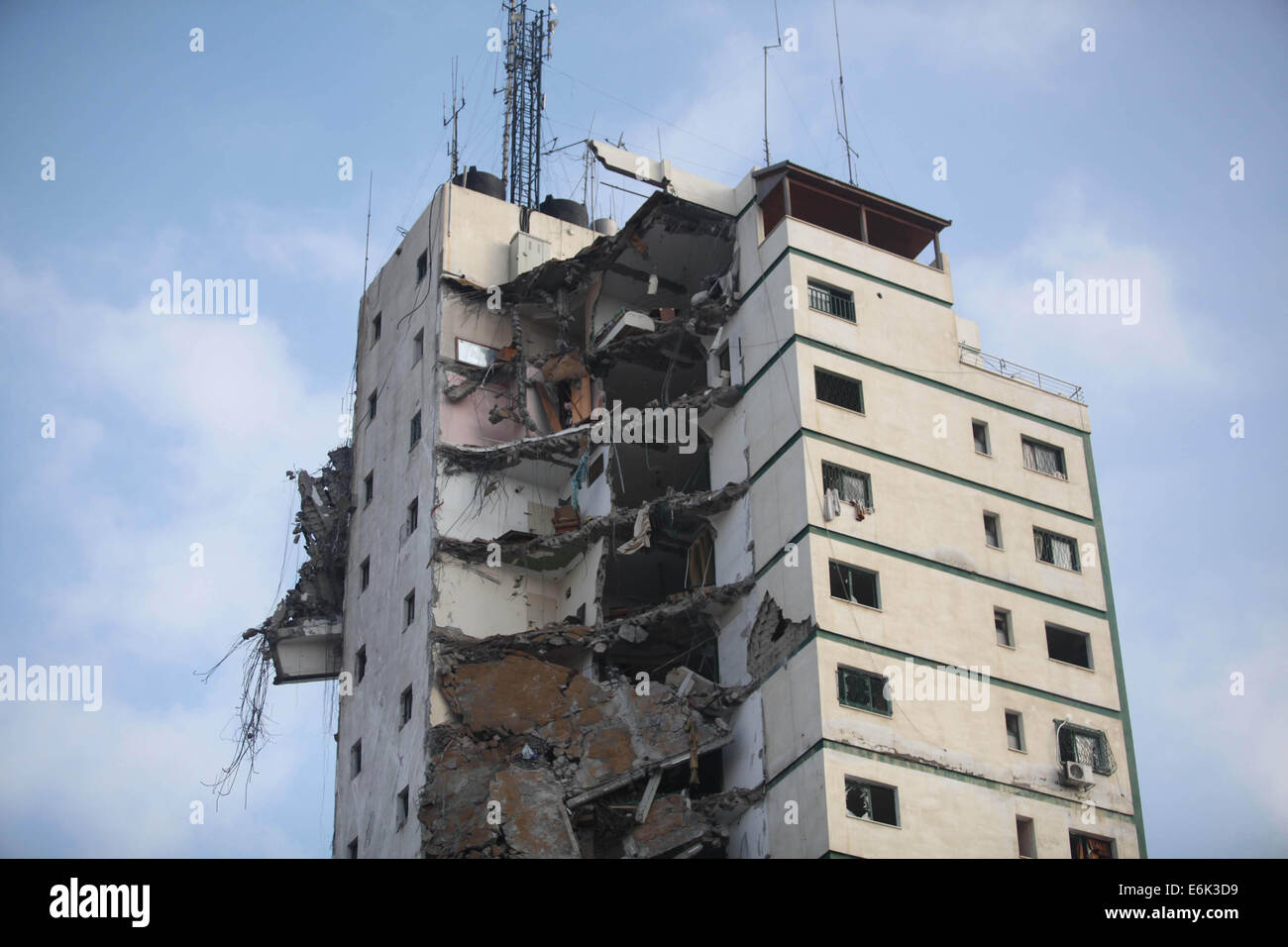 Gaza City, Gaza Strip, Palestinian Territory. 26th Aug, 2014. A general ...