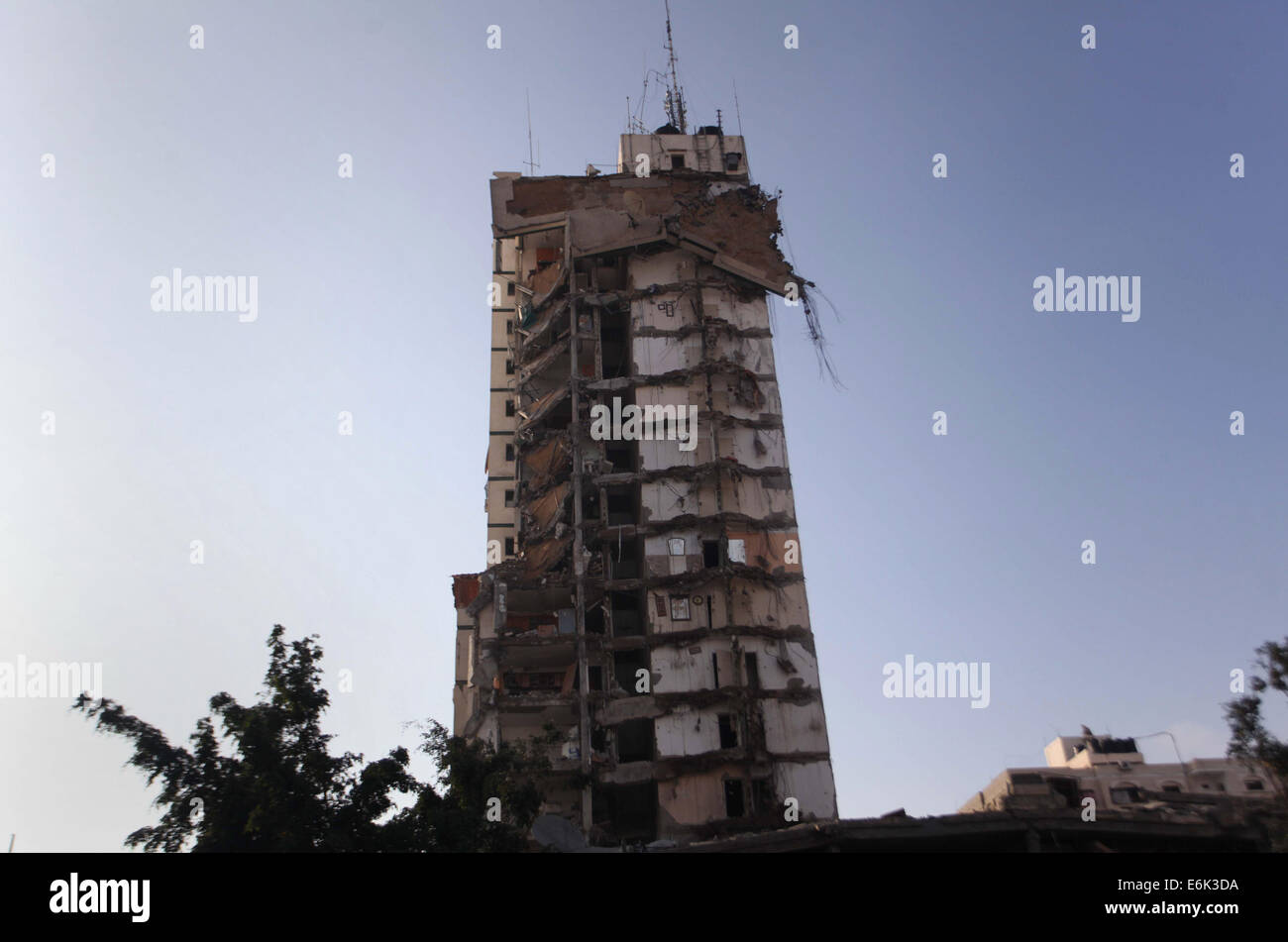 Gaza City, Gaza Strip, Palestinian Territory. 26th Aug, 2014. A general ...