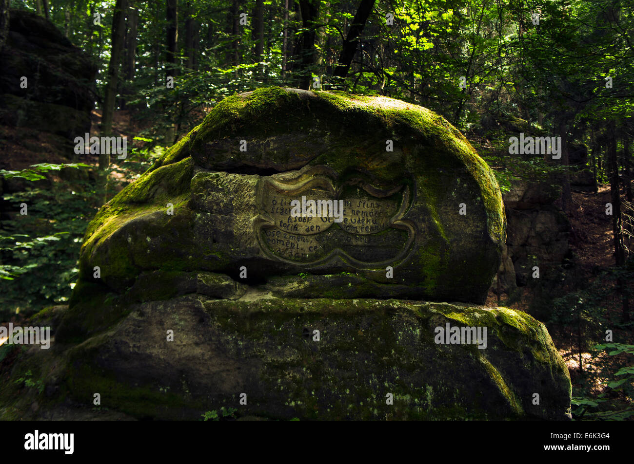 The Kopicuv Statek (Kopic Farmhouse) near Kacanovy was built in 1787 by ...
