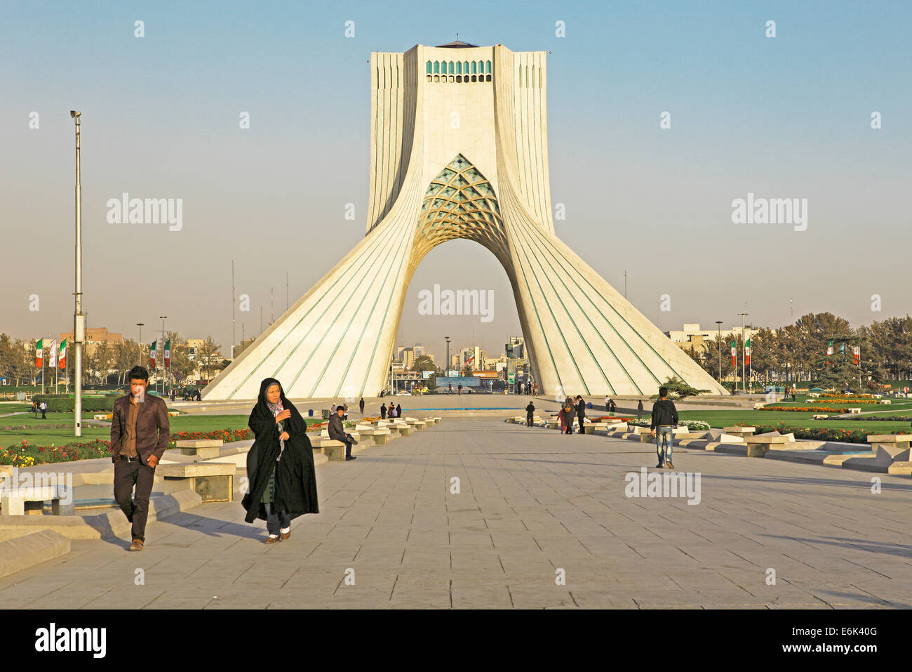 Azadi Monument, Tehran, Tehran province, Persia, Iran Stock Photo - Alamy