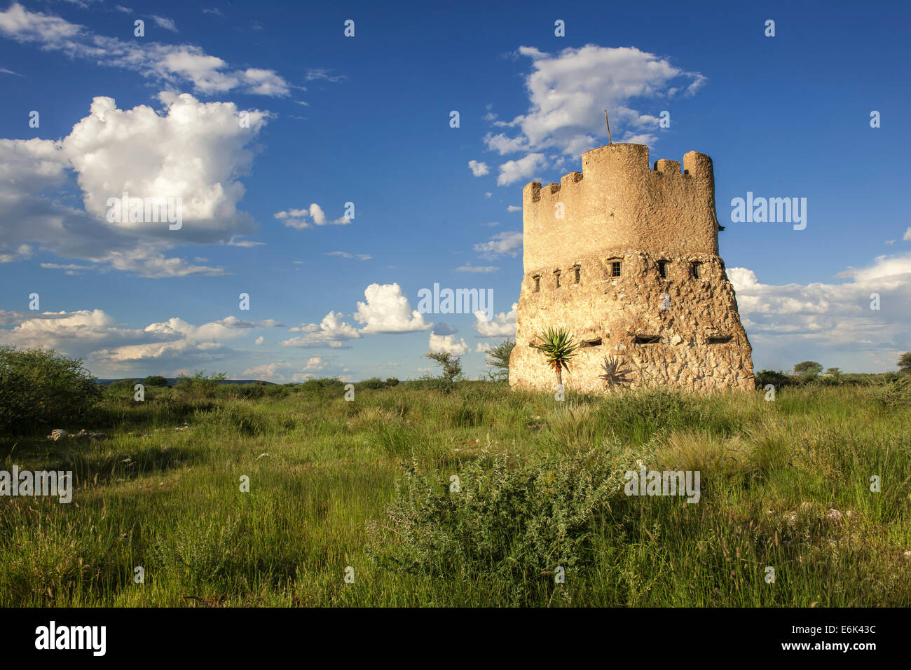 Former signal tower of the German colonial forces from the colonial ...