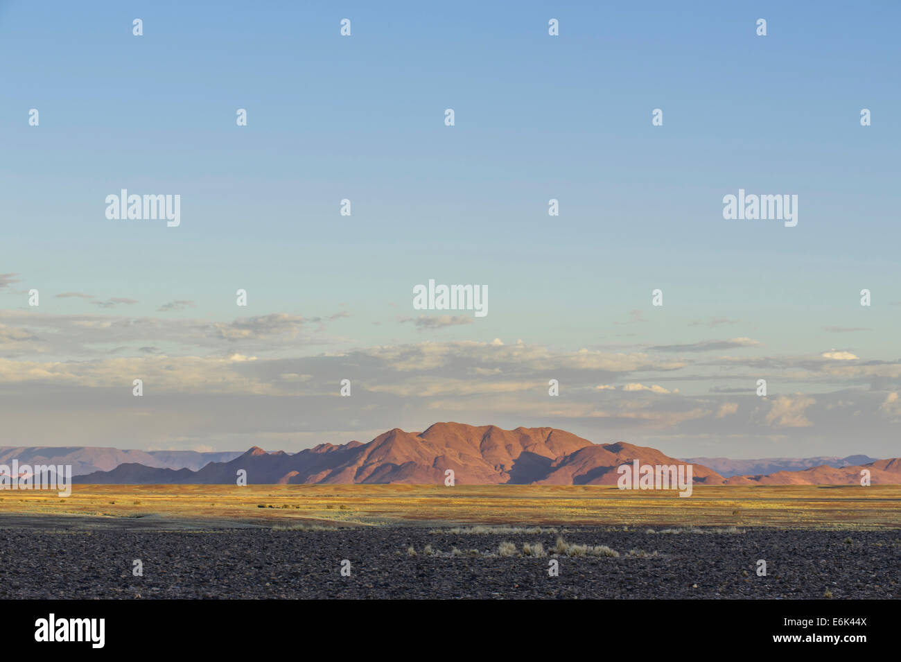 Landscape of the Namib Desert, Sesriem, Hardap Region, Namibia Stock ...