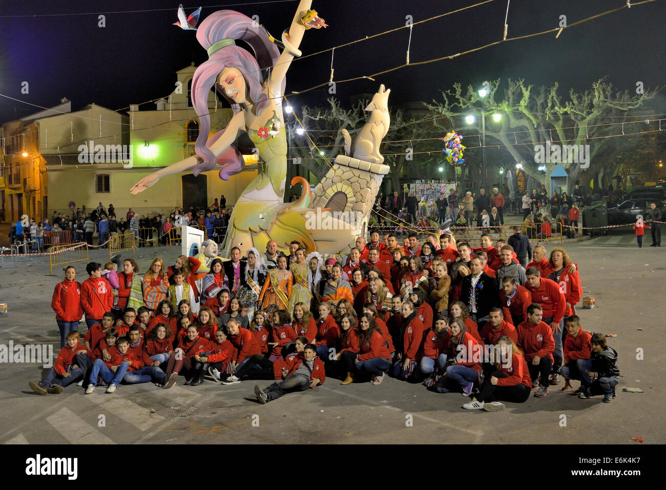 Fallas group front falla figure hi-res stock photography and images - Alamy