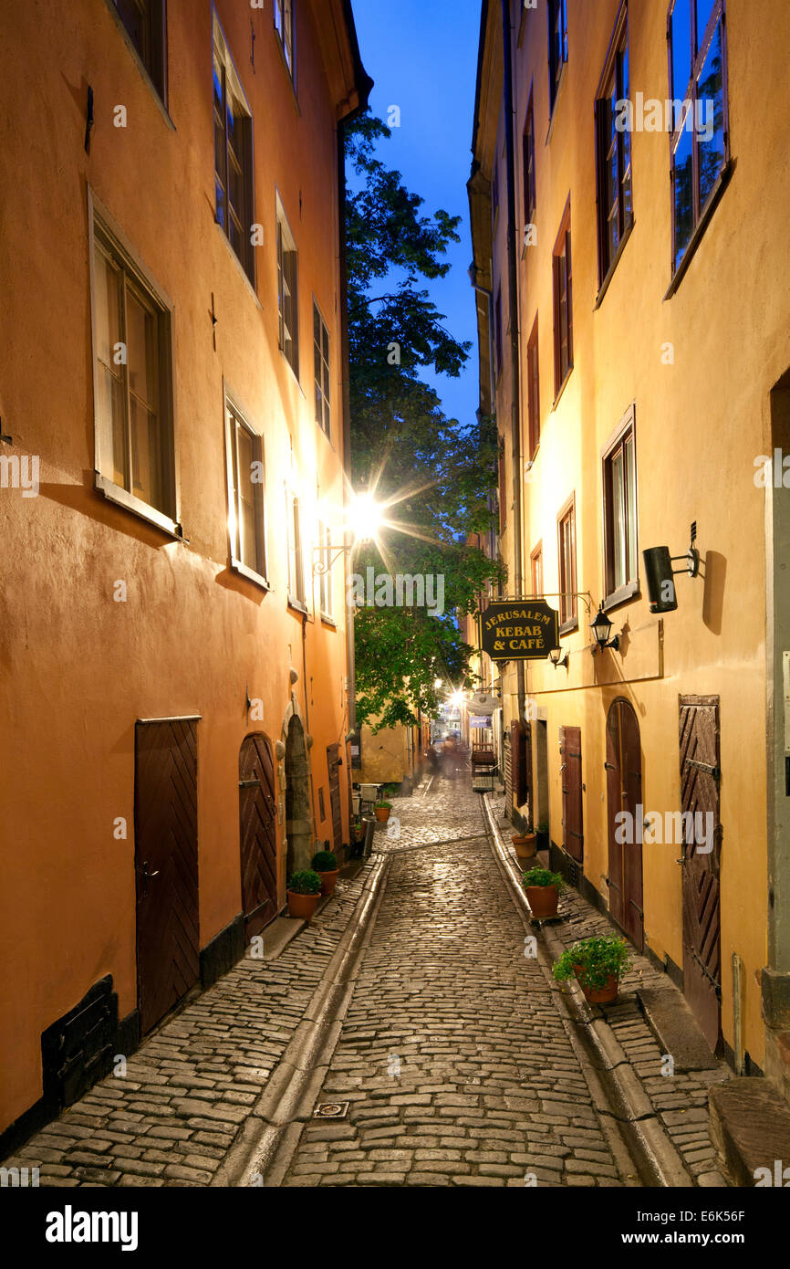 Gamla stan alley stockholm hi-res stock photography and images - Alamy