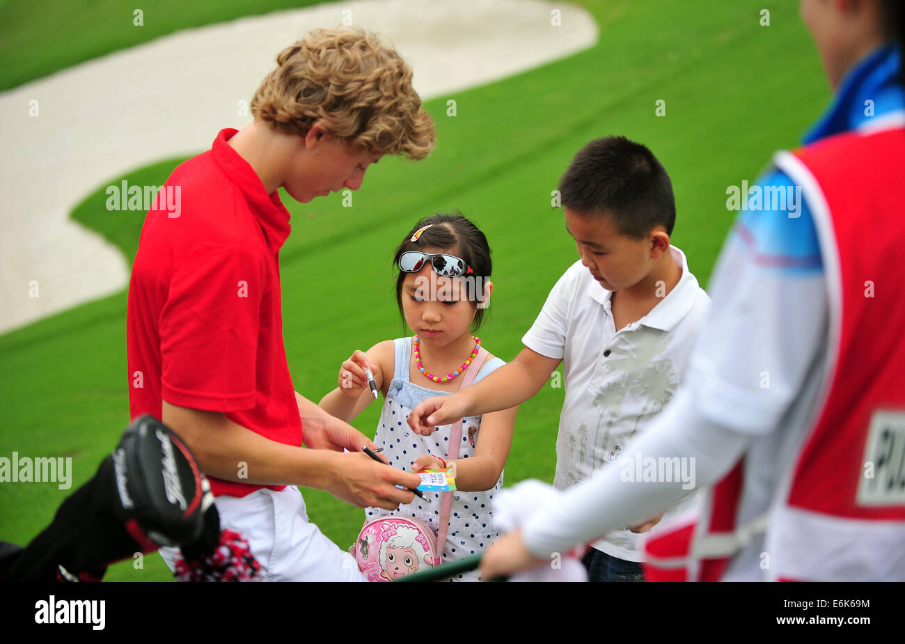 Two children ask hi-res stock photography and images - Alamy