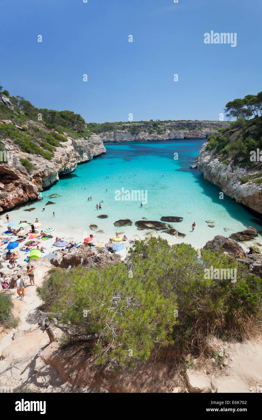 Majorca beach sea blue cala moro hi-res stock photography and images ...