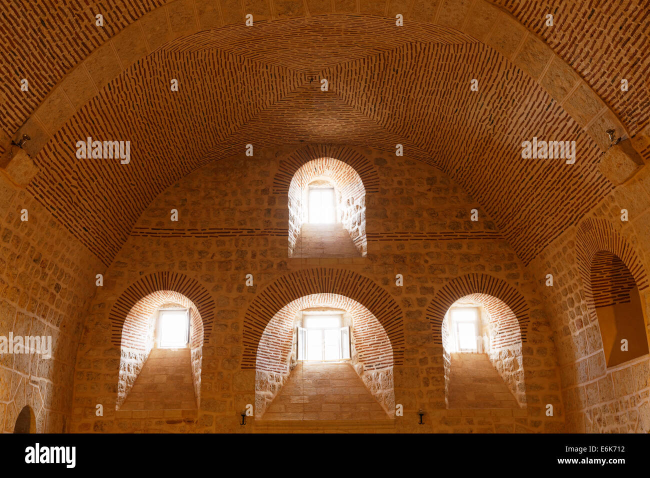 Main church, Mor Gabriel Monastery, in Midyat, Mardin, Tur Abdin ...