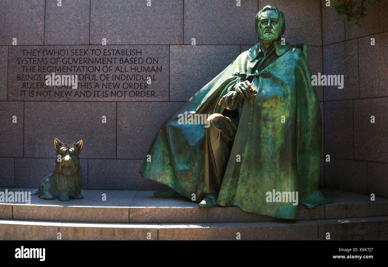 Franklin D. Roosevelt statue, Franklin Delano Roosevelt Memorial ...