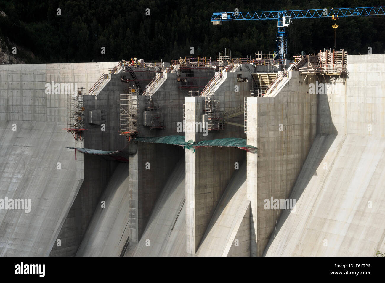 Construction site hydro power plant hi-res stock photography and images ...