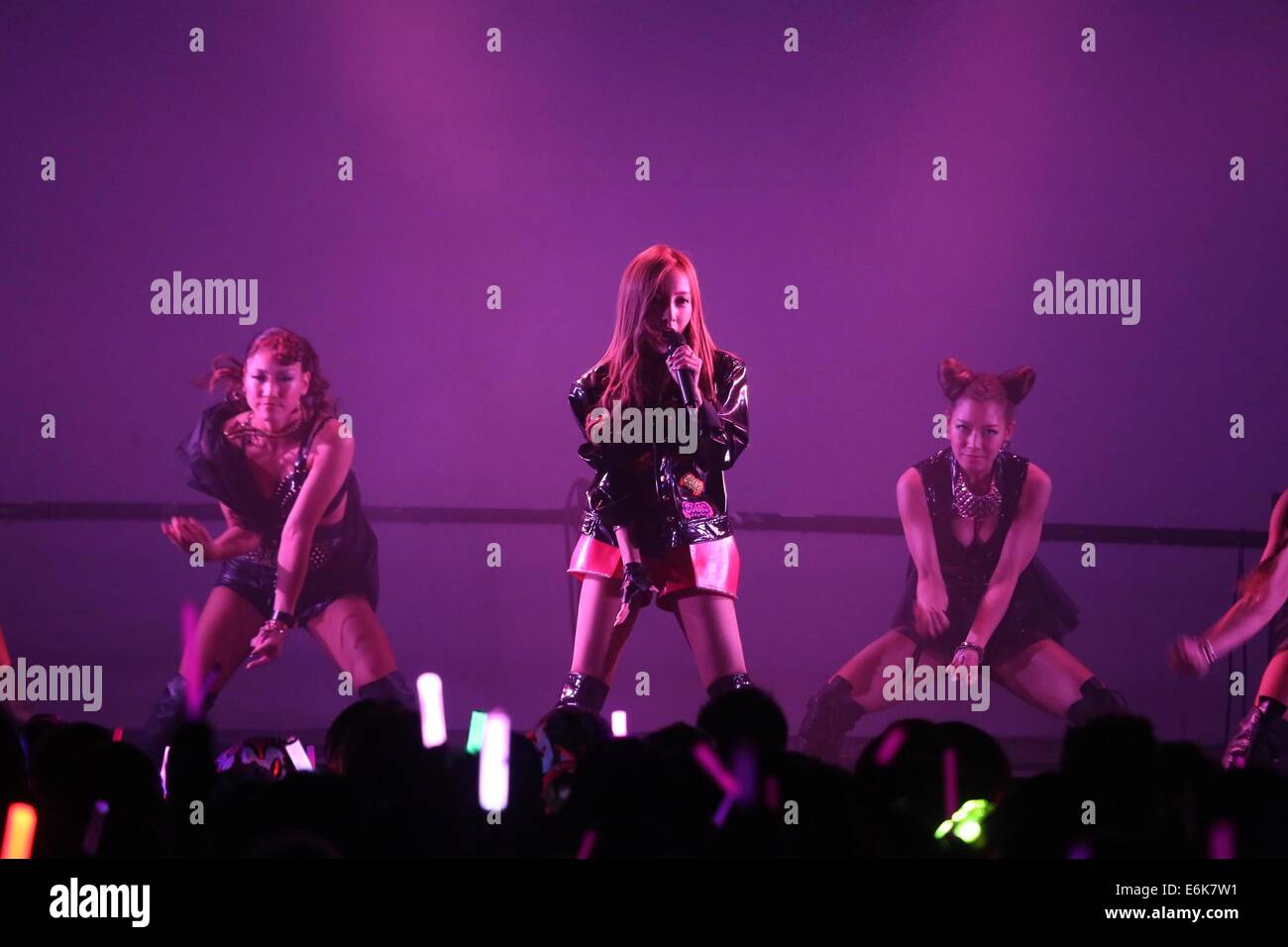 Taipei. 22nd Aug, 2014. Japanese singer Itano Tomomi holds concert in ...