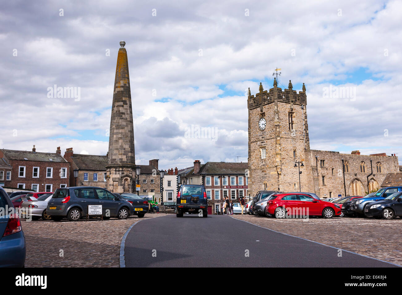 Holy Trinity Church. Richmond on the edge of the Yorkshire Dales ...