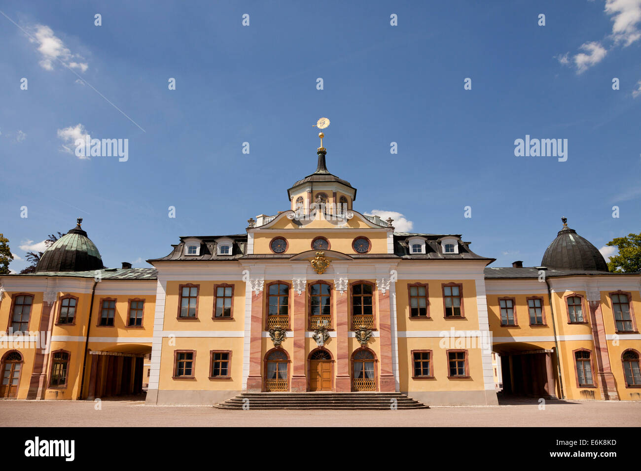 palace Schloss Belvedere, Weimar, Thuringia, Germany, Europe Stock ...