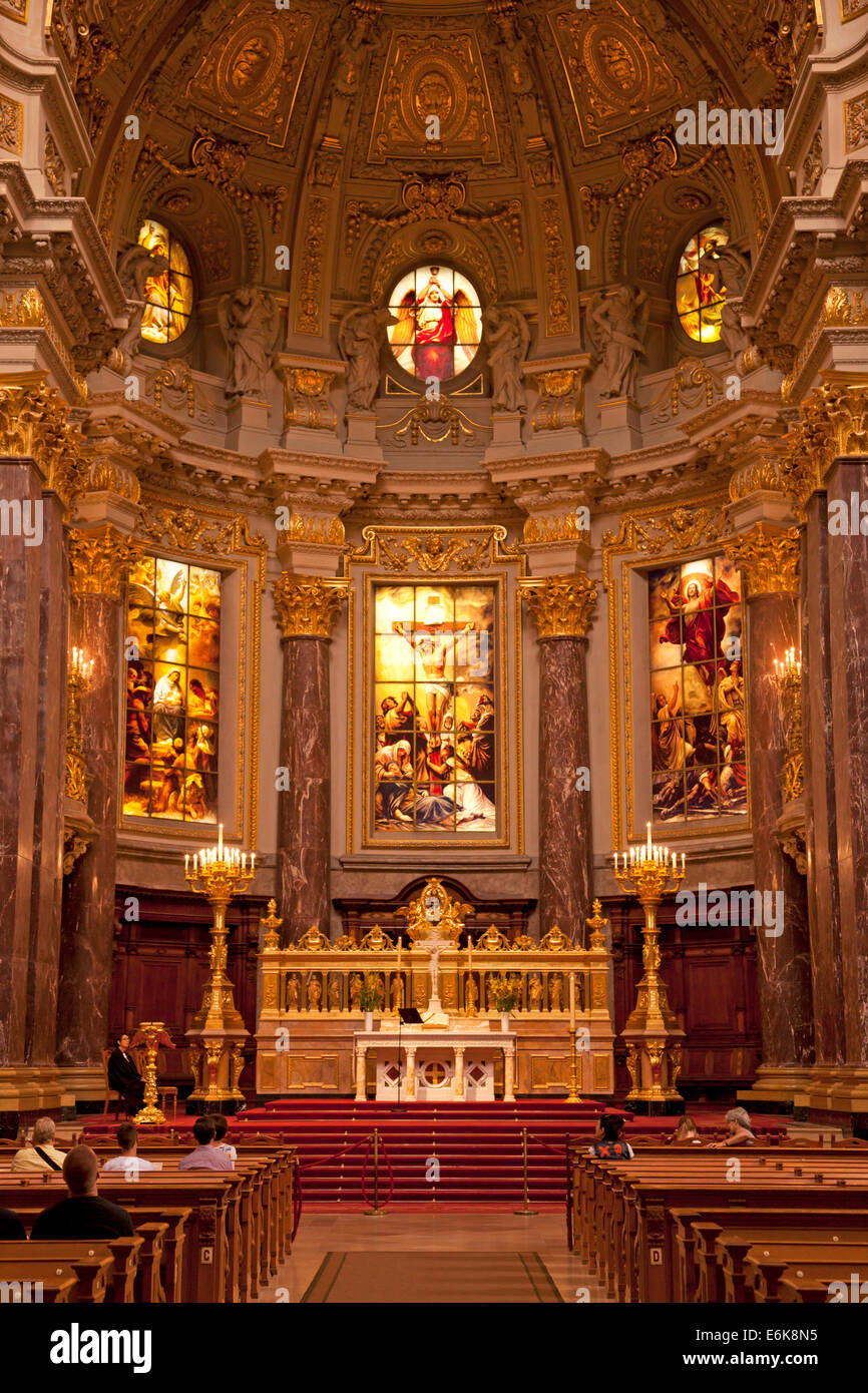 Berlin Cathedral Berliner Dom Interior High Resolution Stock ...