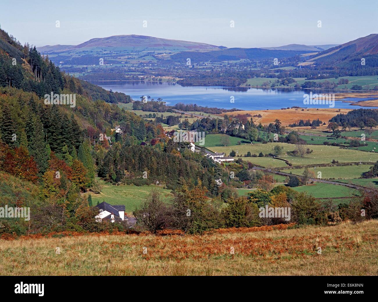 Bassenthwaite village lake district hi-res stock photography and images ...