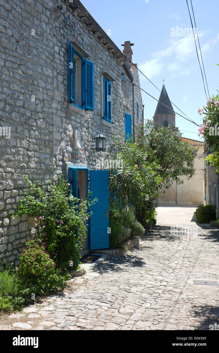 Osor village. Cres Island, Croatia Stock Photo - Alamy
