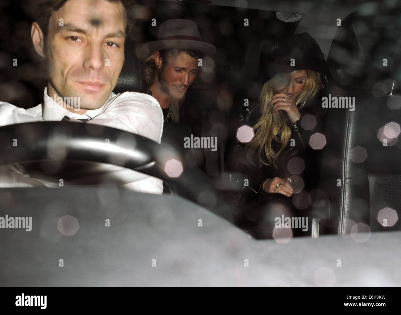 Storm Model Agency Party - Arrivals and Departures Featuring: Ellie ...