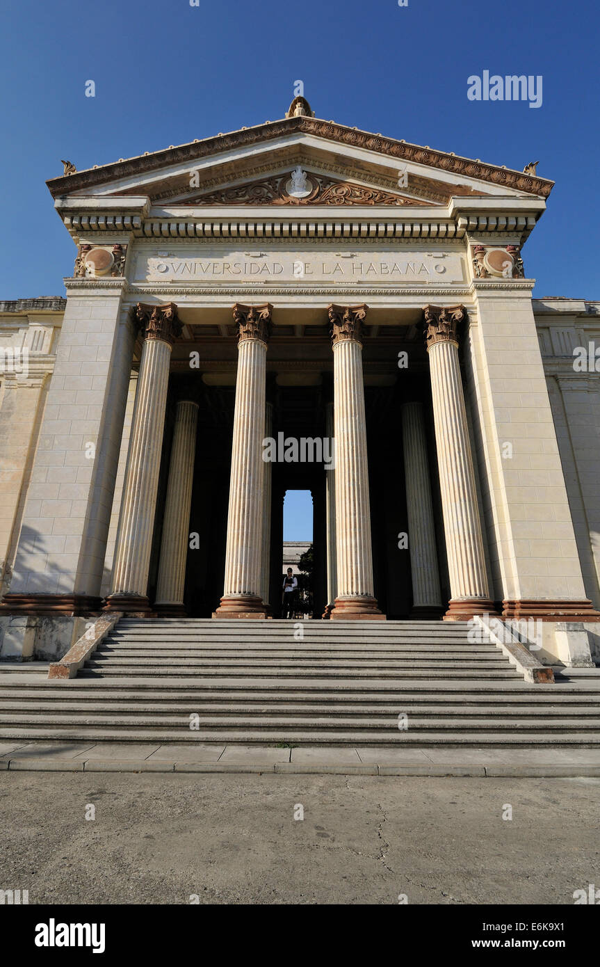 The University of Havana Cuba Stock Photo - Alamy