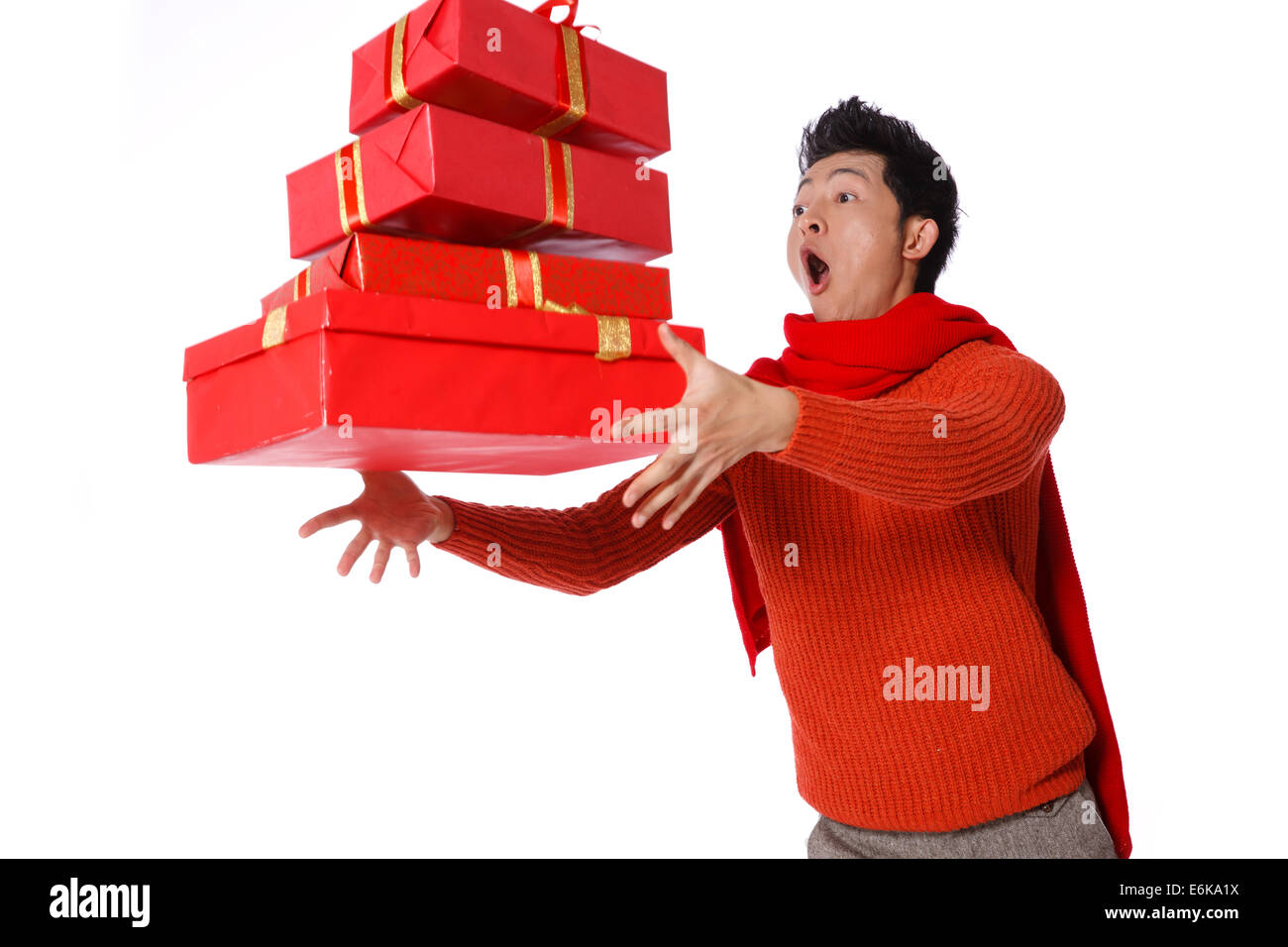 Giving gifts china Cut Out Stock Images & Pictures - Alamy