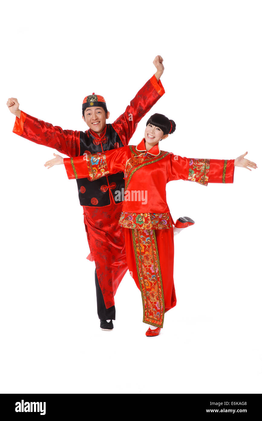 Chinese couple dancing old hi-res stock photography and images - Alamy