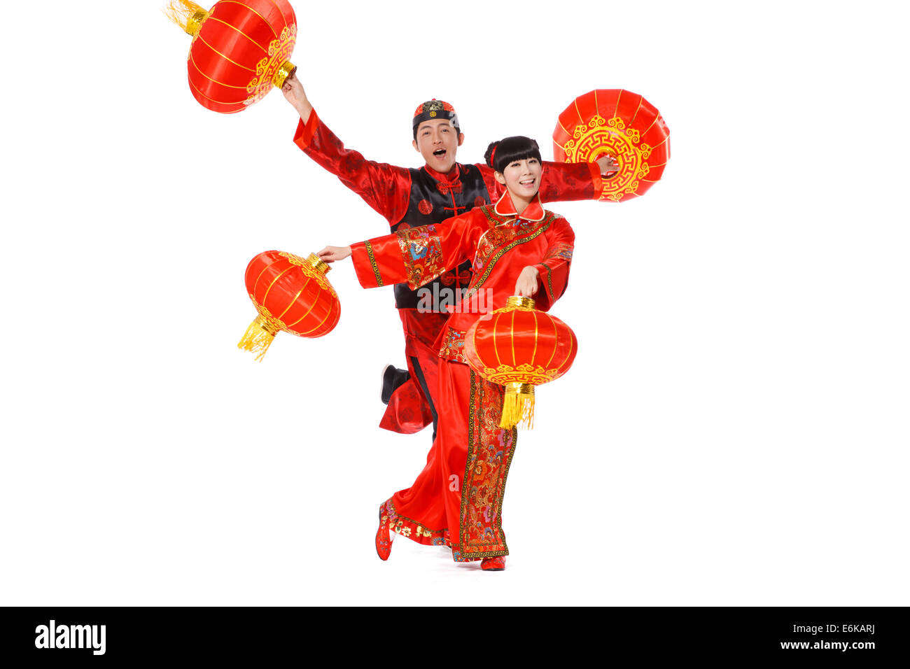 Chinese couple dancing old hi-res stock photography and images - Alamy