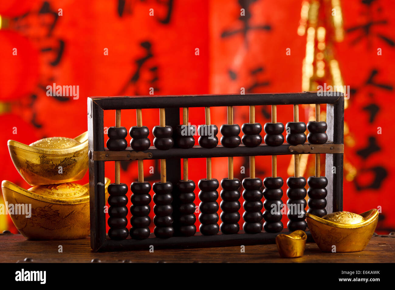 Chinese Abacus Ancient Metal High Resolution Stock Photography and ...