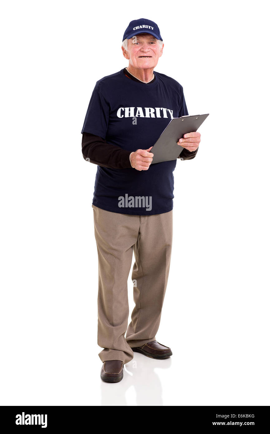 Elderly volunteer Cut Out Stock Images & Pictures - Alamy