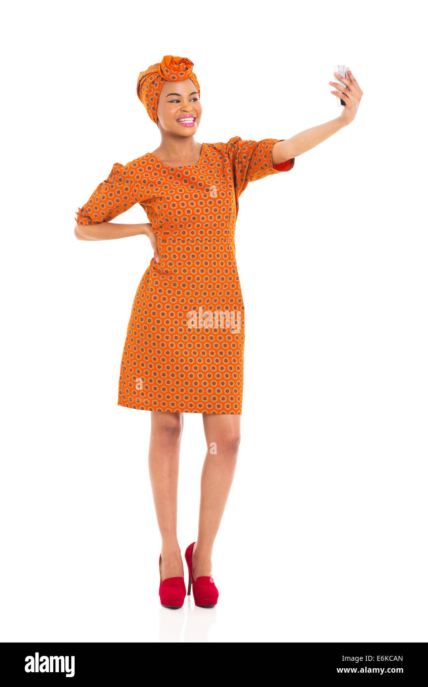 African portrait traditional attire Cut Out Stock Images & Pictures - Alamy