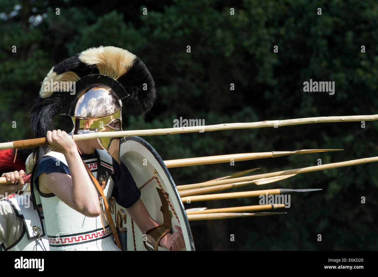 Hoplite. Reenactment. Ancient Greek Soldiers at Military Odyssey Show ...