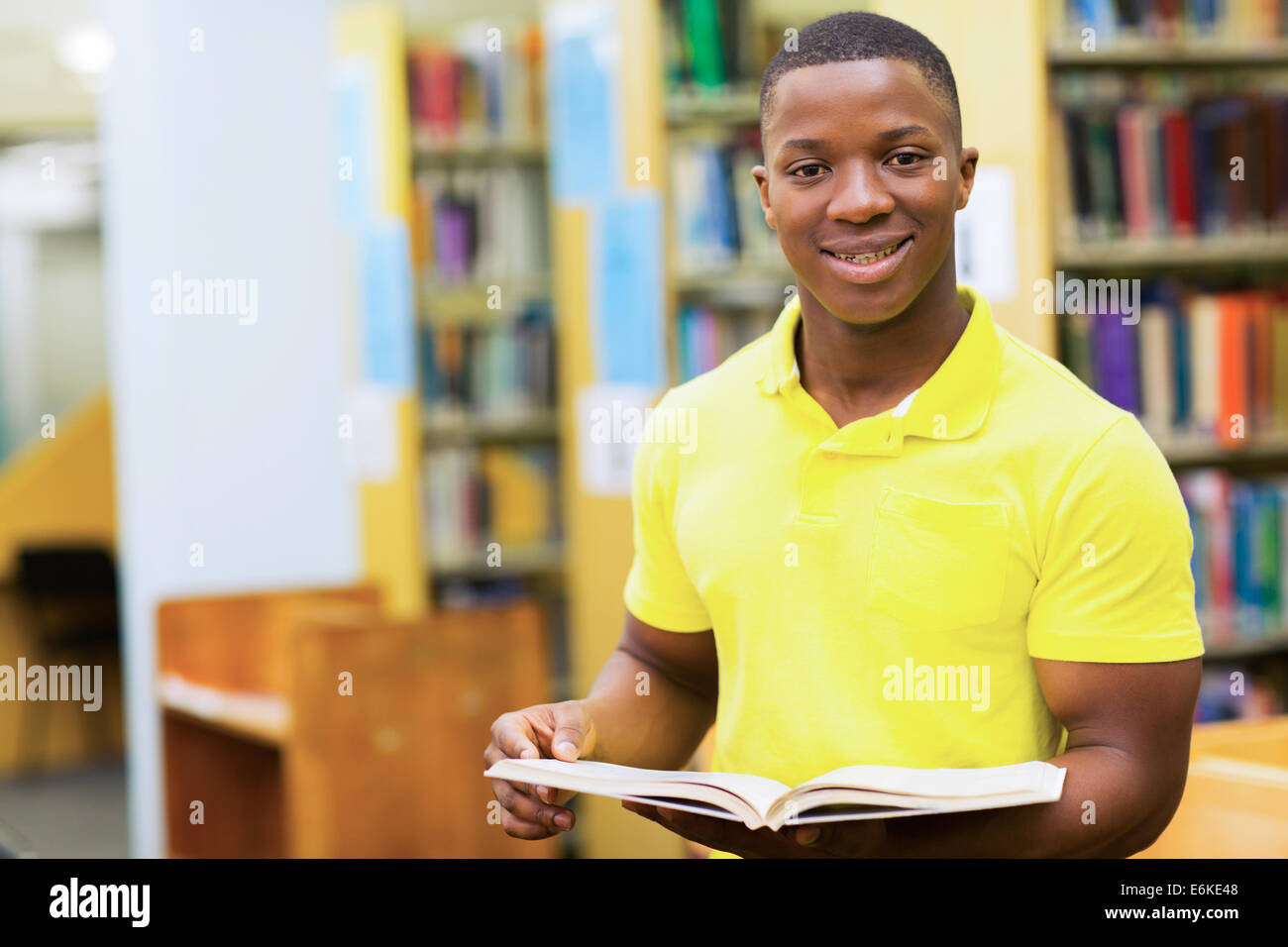 African american boy book library hi-res stock photography and images ...