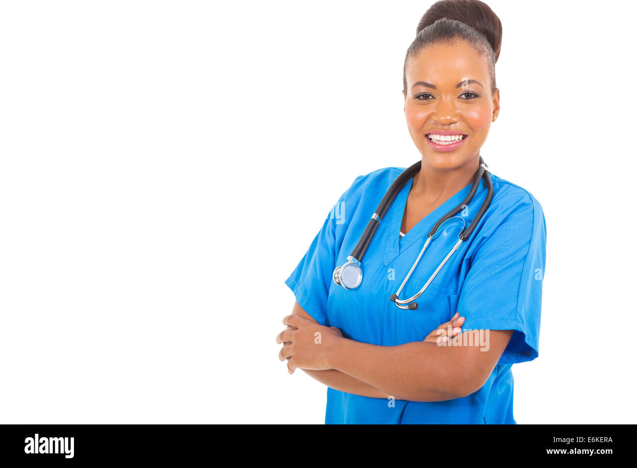 Beautiful Young African Female Doctor High Resolution Stock Photography ...