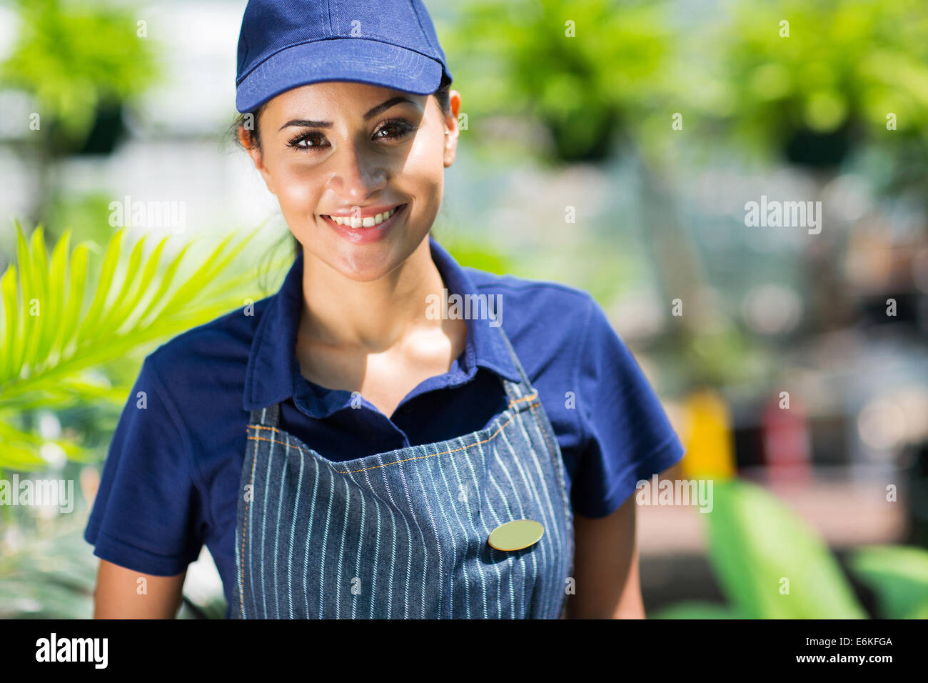 Portrait of girl worker hi-res stock photography and images - Alamy