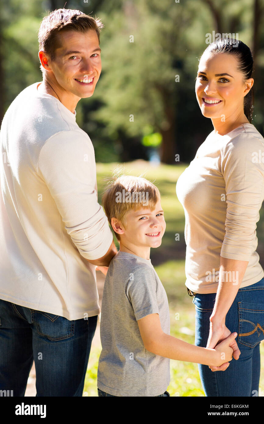 Beautiful young family hi-res stock photography and images - Alamy