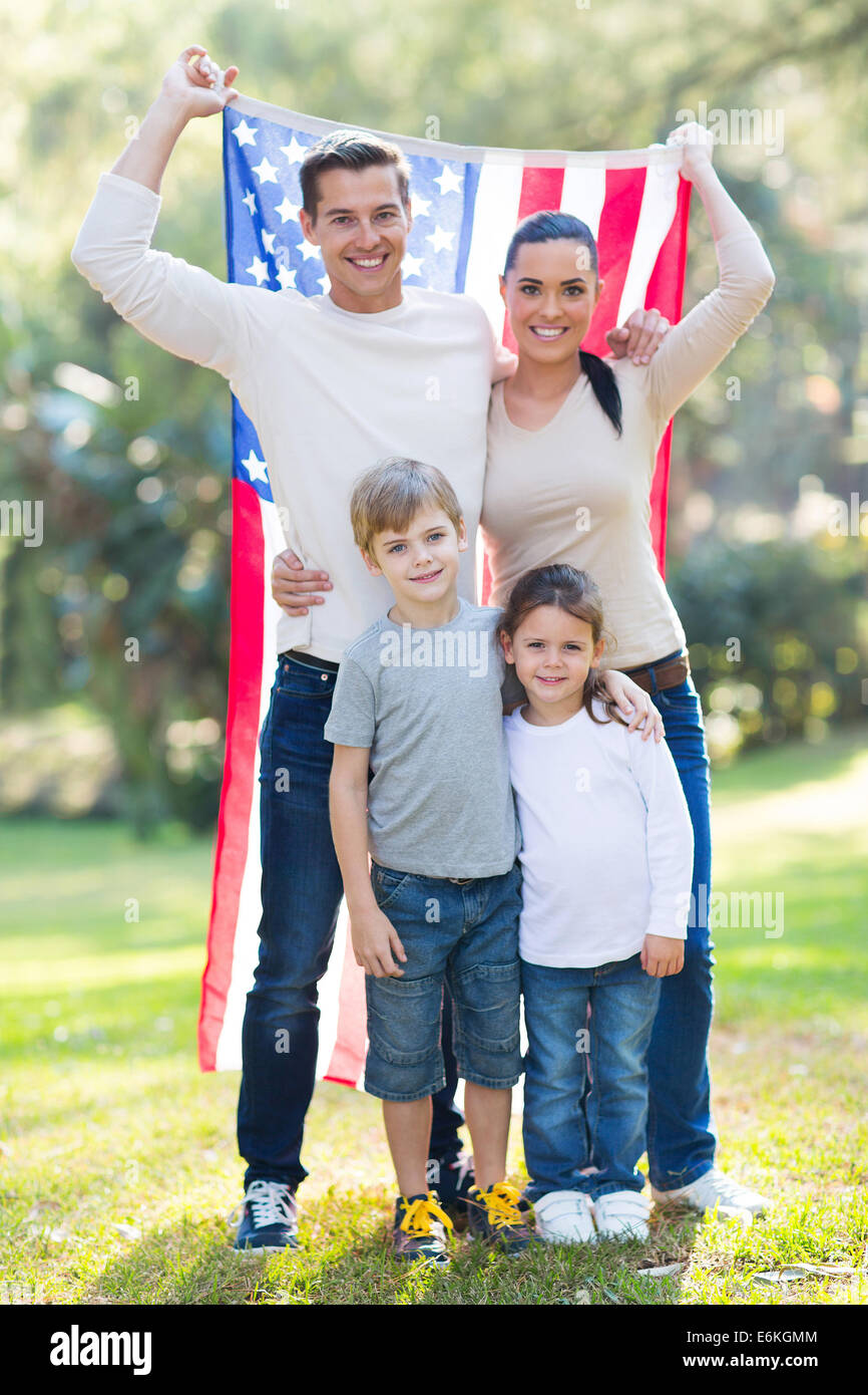 American family hi-res stock photography and images - Alamy