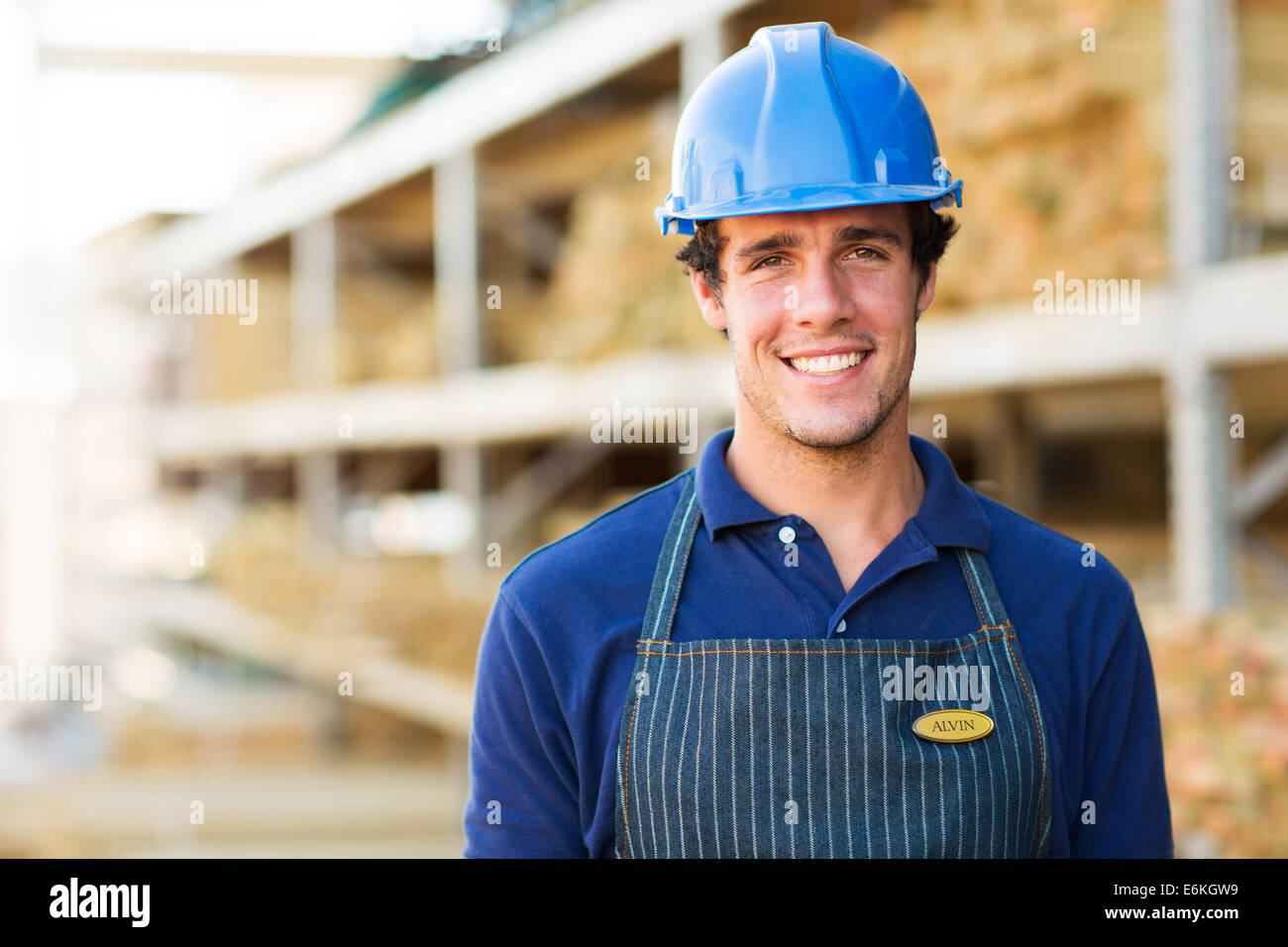 Industrial worker portrait hi-res stock photography and images - Alamy