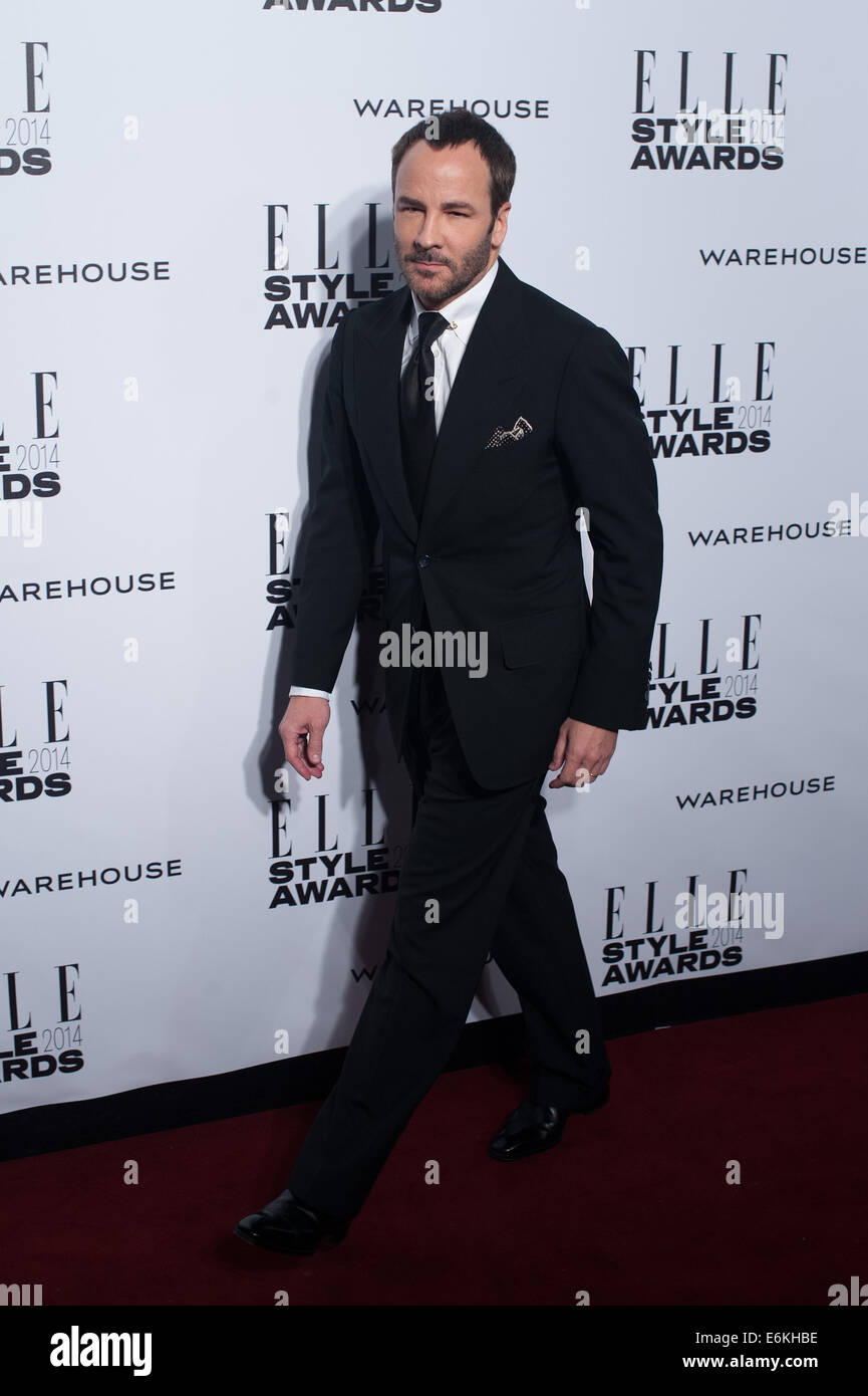 ELLE Style Awards held at One Embankment - Arrivals Featuring: Tom Ford ...
